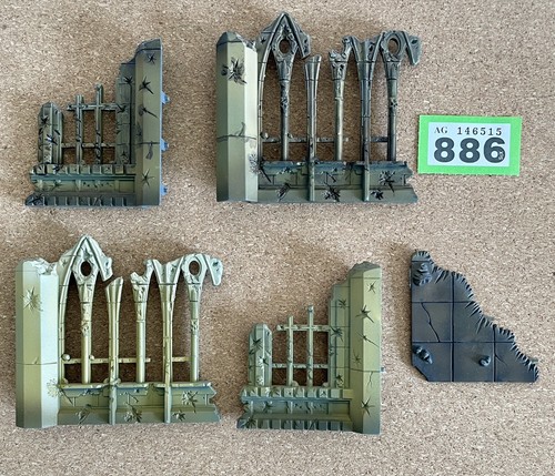 Warhammer 40000 40k Gothic / Church Ruins Scenery Terrain Games ...