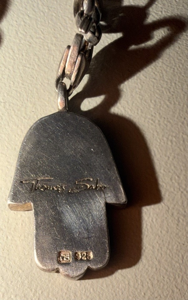 Thomas Sabo Hamsa Brilliants w/chain Sterling Silver. | eBay