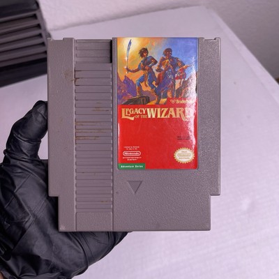 Legacy of the Wizard NES Game 1989 Broderbund Action Adventure ...