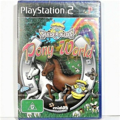 CLEVER KIDS PONY WORLD PS2 GAME PAL "NEW SEALED" AUZ SELLER | eBay ...