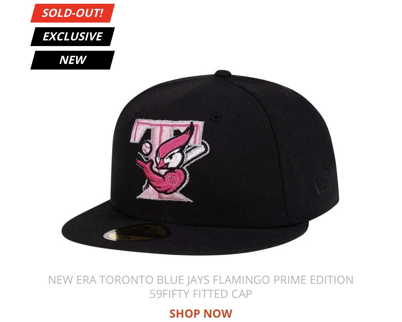 NEW ERA TORONTO BLUE JAYS FLAMINGO PRIME EDITION 59FIFTY FITTED CAP | eBay
