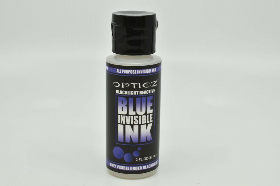 Opticz 2 Ounce All Purpose Invisible Blue UV Blacklight Reactive ...