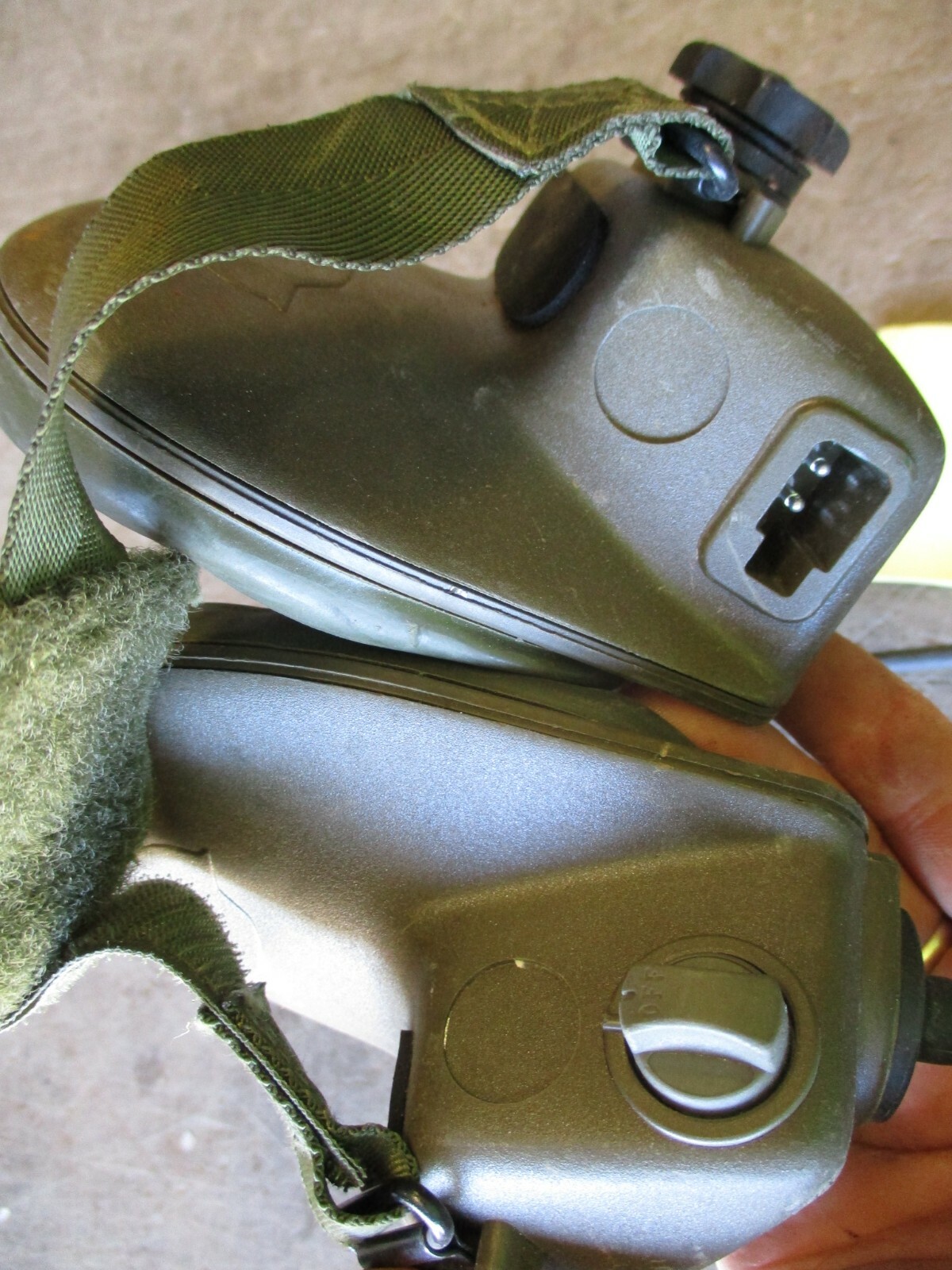 NOS VIC-3 Intercom Headset H-366, Missing MIC, for Military Intercom ...