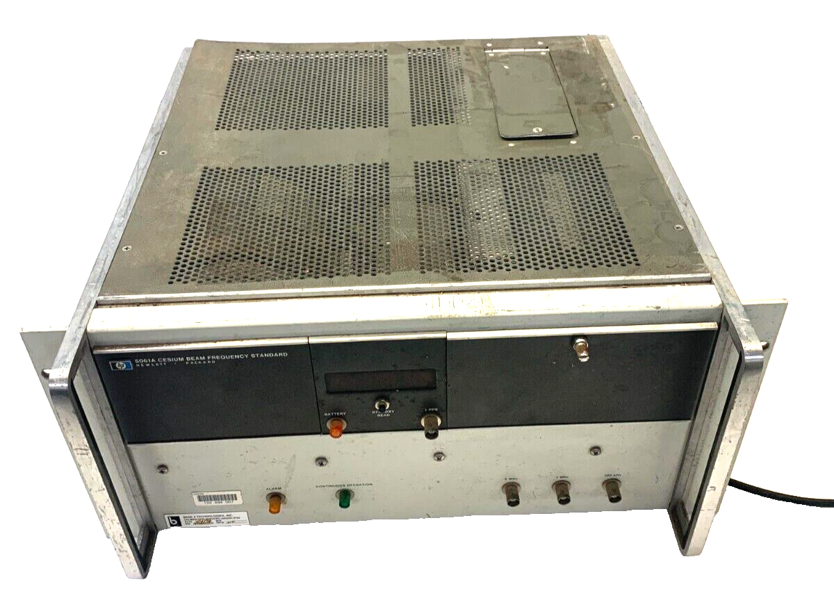HP CESIUM BEAM FREQUENCY STANDARD 5061A 1840A01502 120VA MAX | eBay