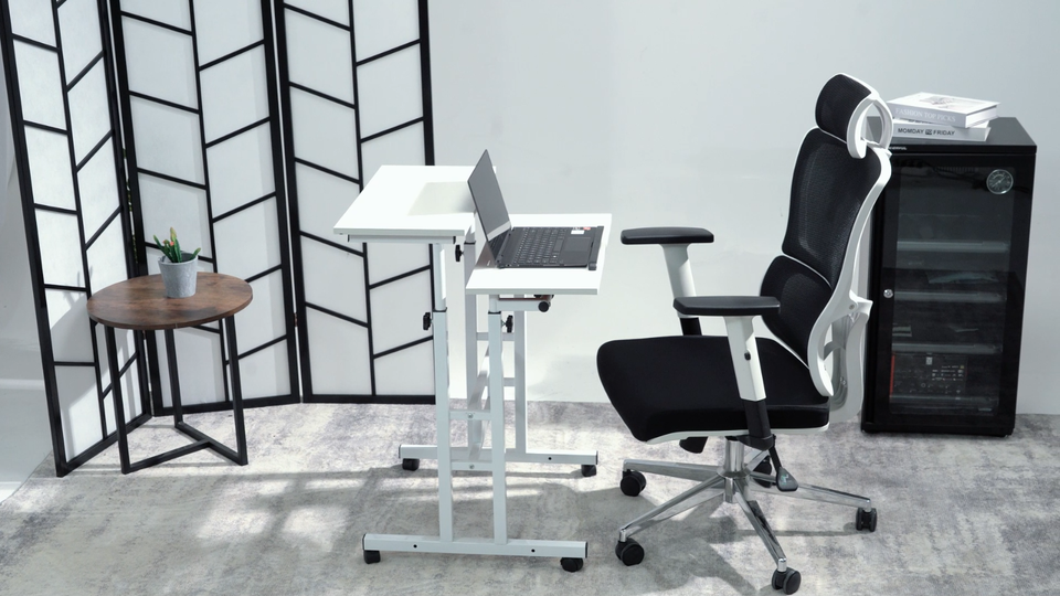 Adjustable Height Stand Up Desk Office Workstation Laptop Computer ...