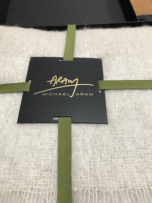 Michael Aram Dip Dye Mohair Throw Blanket- Blush 50x70 | eBay