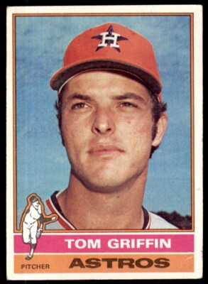 1976 TOPPS TOM GRIFFIN . HOUSTON ASTROS #454 | eBay