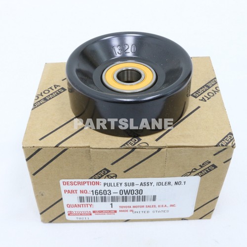 Toyota 4Runner Land Cruiser Lexus GX470 LS430 OEM Idler Pulley 16603 ...