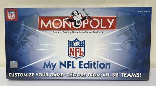 Monopoly NFL Football Edition Game hasbro Parker Brothers FAST FREE ...