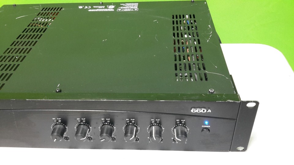 Crown Audio 660A 6-Channel, 6 x 60W Amplifier | eBay