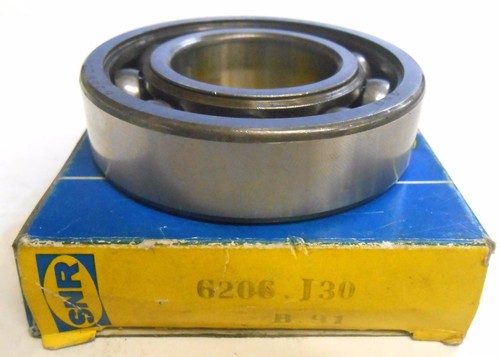 SNR, DEEP GROOVE BALL BEARING, 6206 J30, FRANCE F62 | eBay