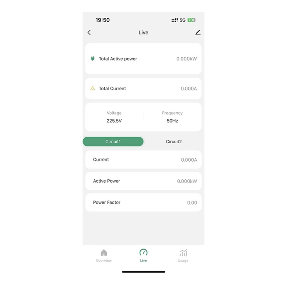 Wifi Energy Meter 80A With CT Clamp Cellphone App Kwh Power Monitor ...