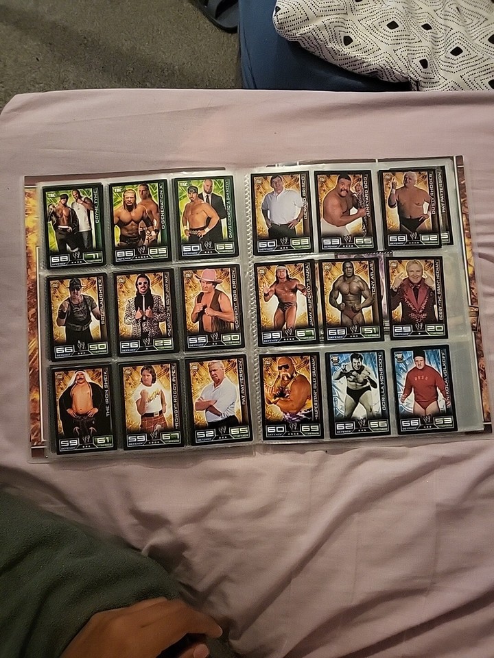 Wwe Slam Attax 2008 Cards Binder | eBay UK