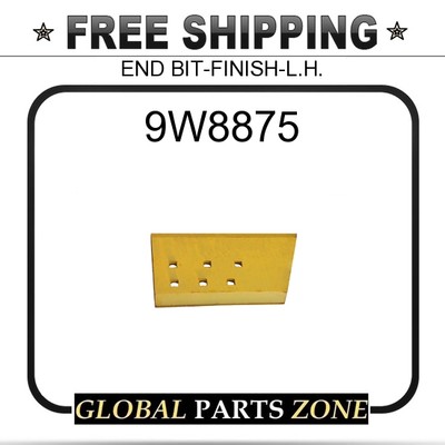 9W8875 - END BIT-FINISH-L.H. for Caterpillar (CAT) | eBay