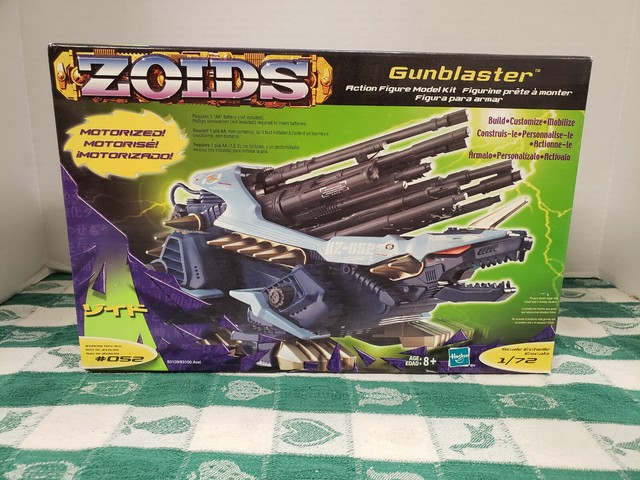 Zoids by Hasbro Gun Blaster Gunblaster #052 Motorized Action Figure ...