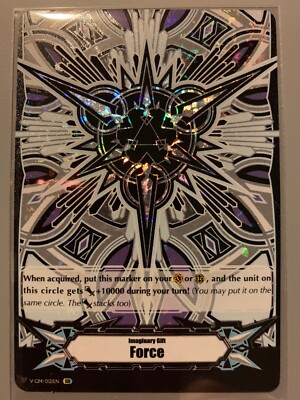 CARDFIGHT VANGUARD IMAGINARY GIFT FORCE MARKER V-EB13 (RYUZU) V-GM IGR ...