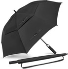 54/62/68 Inch Extra Large Oversized Golf Umbrella Heavy Duty Big Long ...