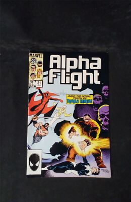 Alpha Flight #31 Direct Edition 1986 marvel Comic Book b&b | eBay