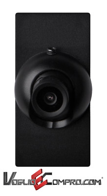 TELECAMERA ORIENTABILE 360 A COLORI FRUTTO DA INCASSO NERO PER BTICINO ...