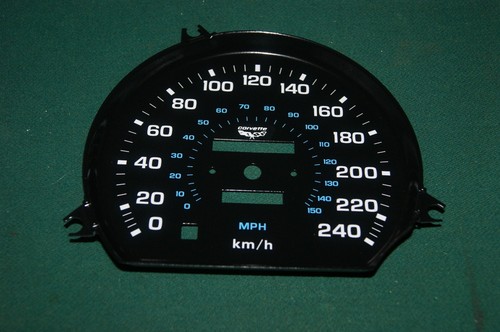 Corvette 78-79 240 KPH speedometer face EXPORT VERSION - PERFECT | eBay