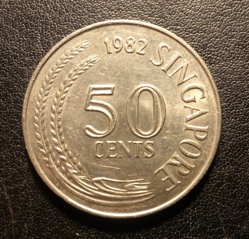 1982 Singapore 50 Cent Coin | eBay