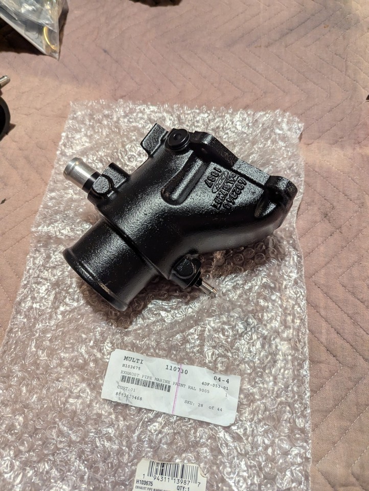 Weber Mpe750 Exhaust Pipe Manifold Mpe 750 Exhaust Cooler 402981 103641 ...