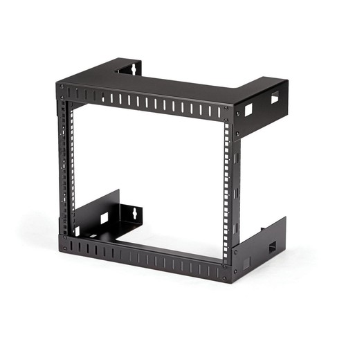 StarTech.com RK812WALLO 8U OPEN FRAME EQUIPMENT RACK 19 Wall Mount ...