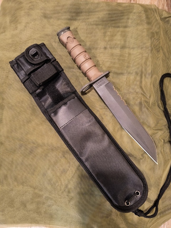 Sheath Scabbard fits OKC3S OKC-3S Black MOLLE for Bolo Knife Bayonet | eBay