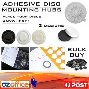 CD DVD Adhesive Spider Hubs Mounting Sticker Dots - Mount Your Discs ...