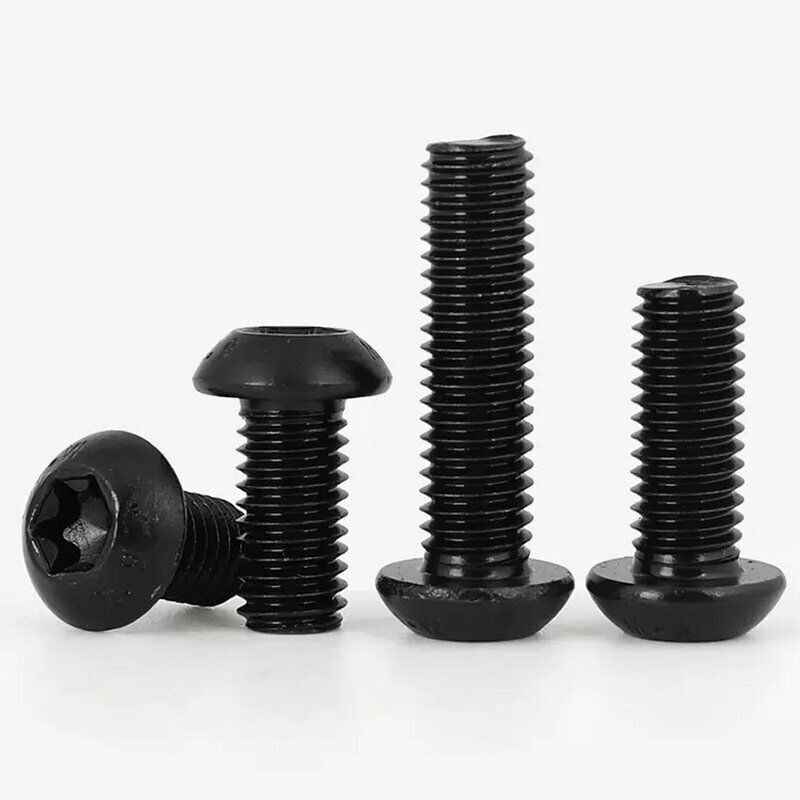 M3 M4 M5 M6 M8 M10 Black 10.9 Steel Torx Button Head Torx Screws Bolts ...
