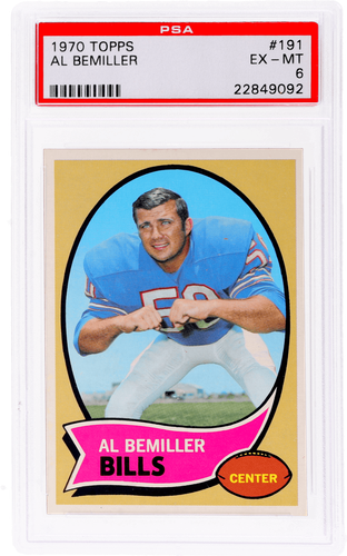 1970 Topps - Al Bemiller #191 for sale online | eBay