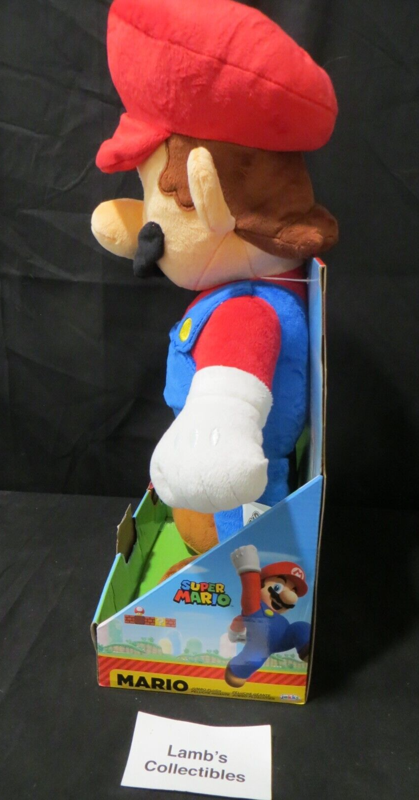 Super Mario 18" Giant Plush Super Mario Nintendo Video Game Hero Jakks ...