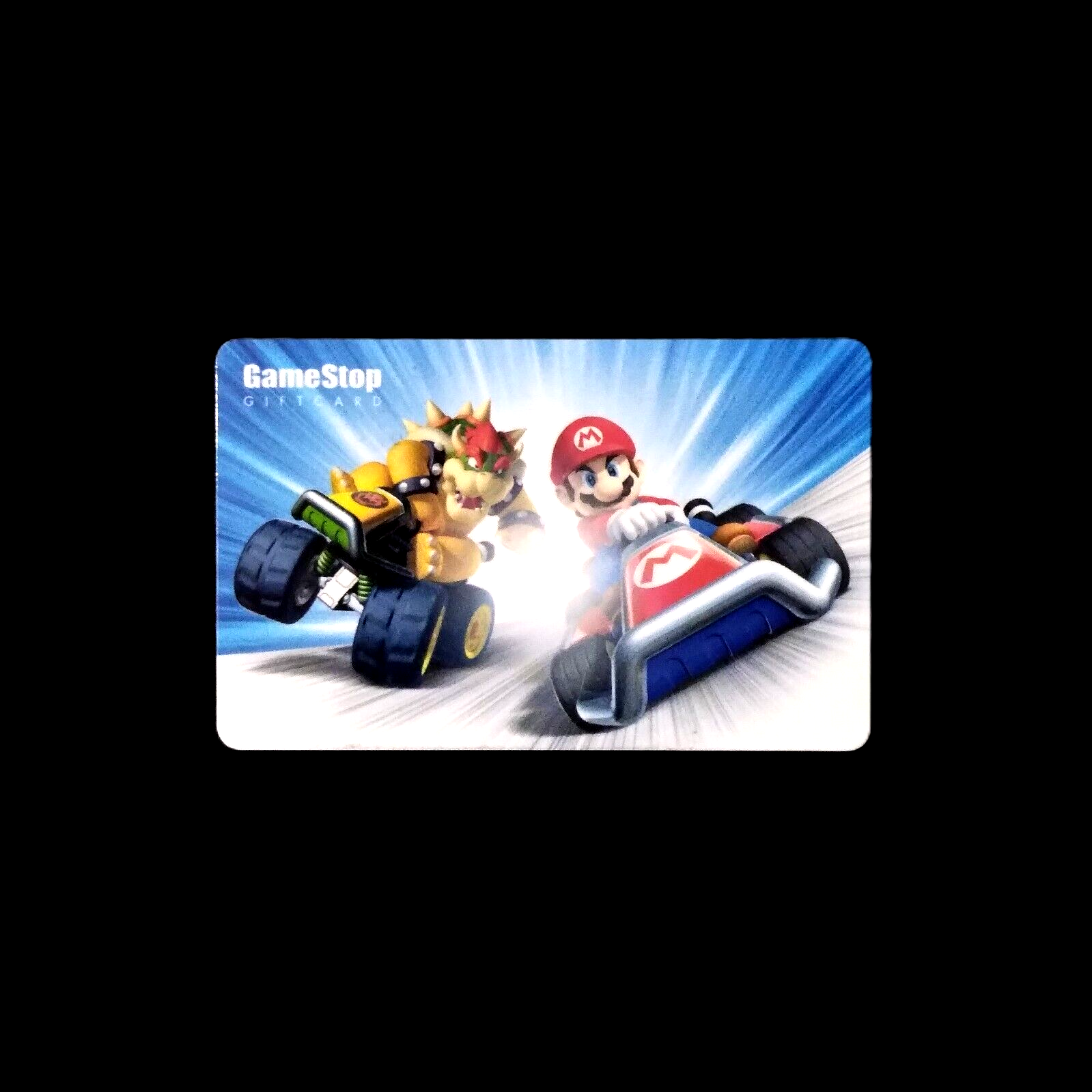 Gamestop Mario Carts & Bowser Rare COLLECTIBLE GIFT CARD $0 #6364 | eBay
