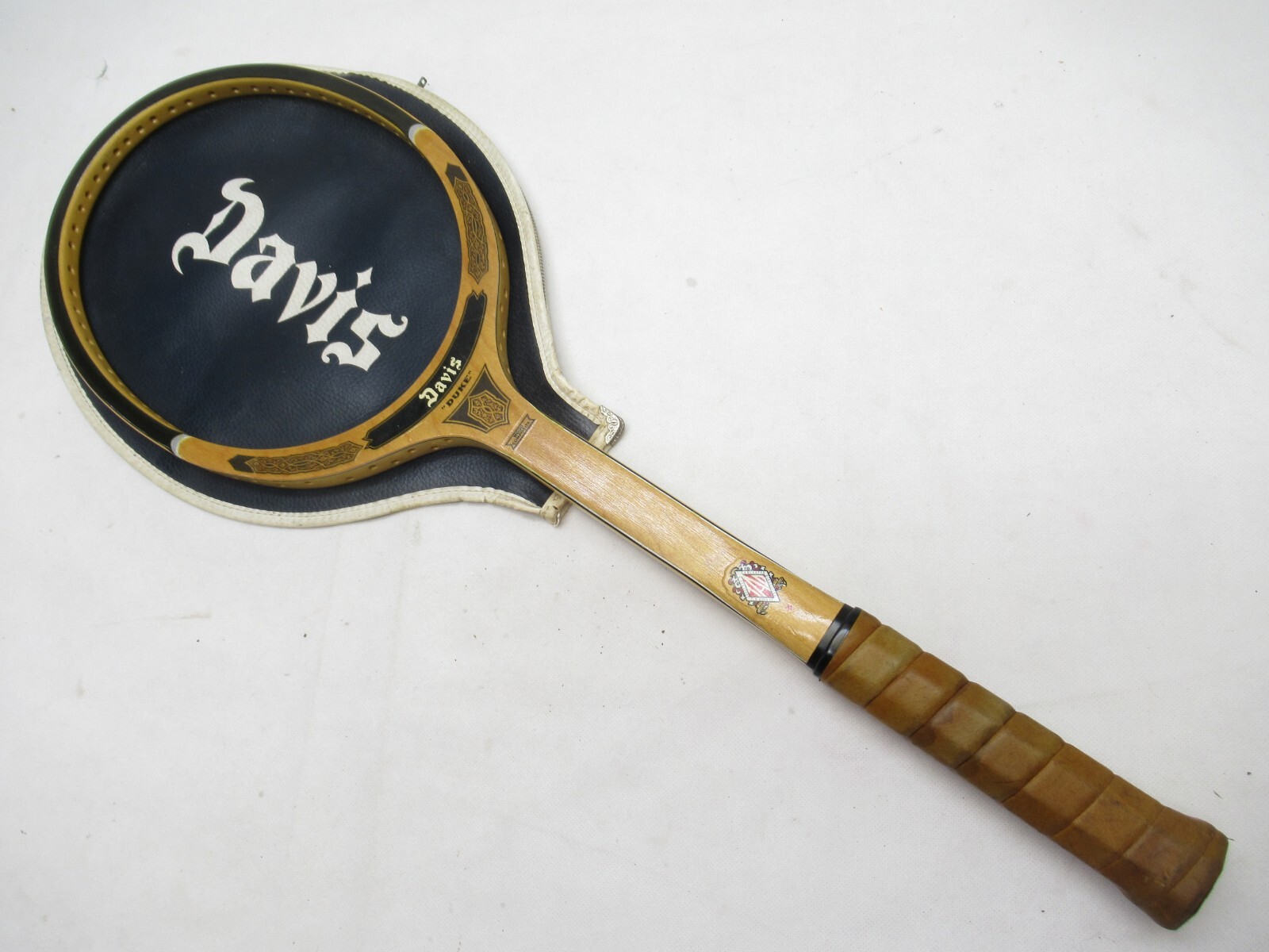 *NOS* VINTAGE TAD DAVIS / VICTOR "DUKE" TENNIS RACQUET. ANTIQUE ...