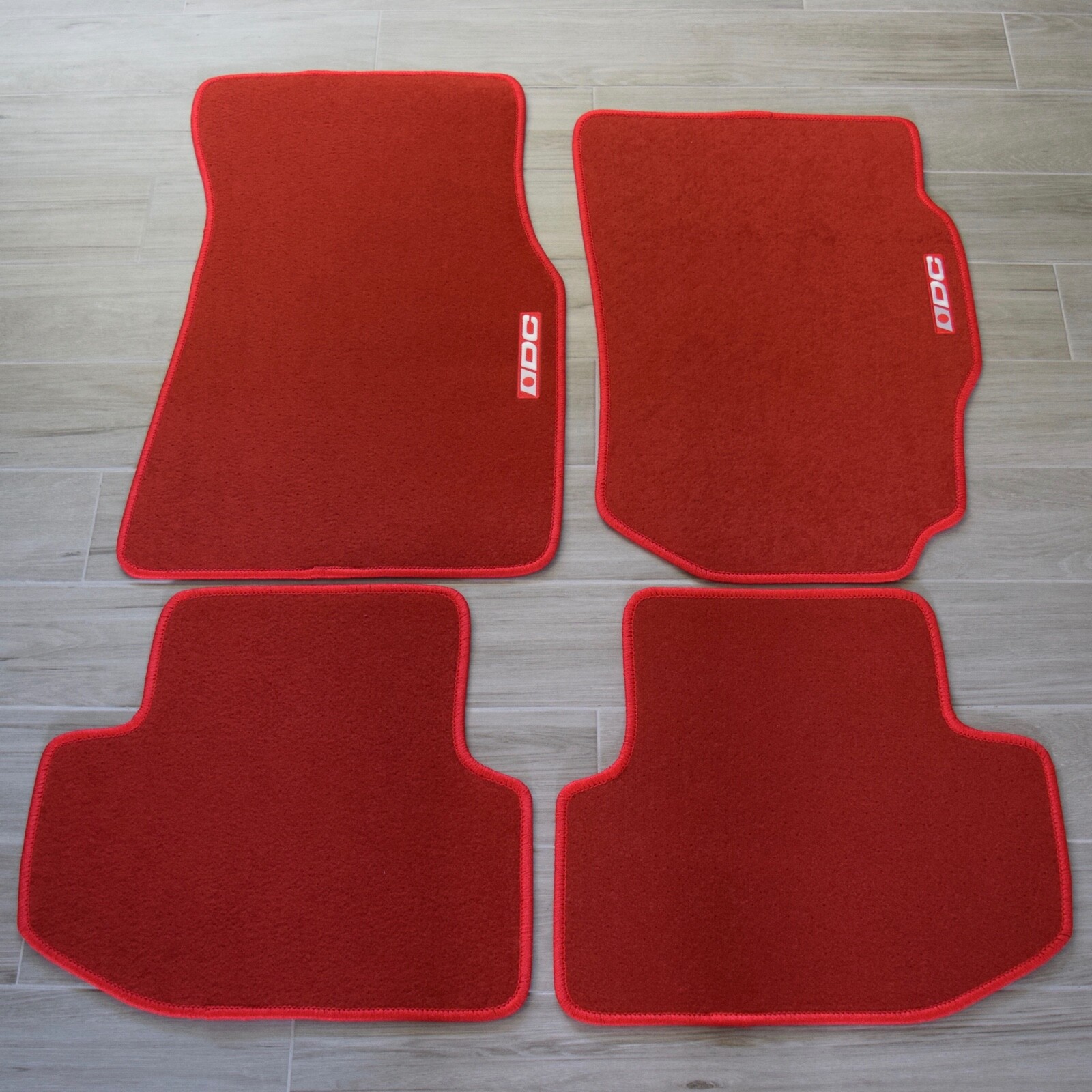 4Pc Red DC2 Floor Mat Carpet Custom Fit 94-01 Acura Integra GSR RS LS ...