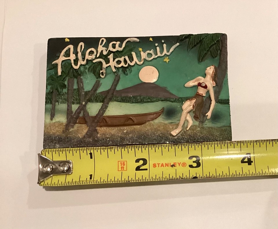Aloha Hawaii Beach Night View Fridge Magnet | eBay