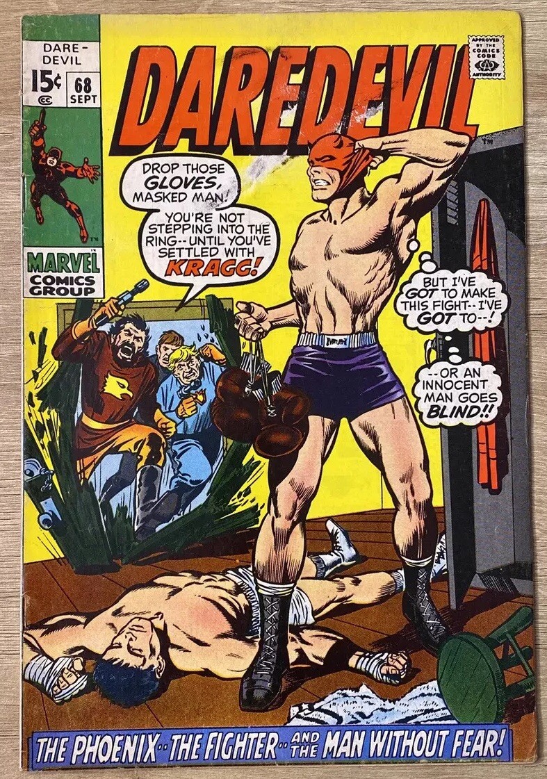 DAREDEVIL COMIC BOOK, Vol. 1 Number 68 (Marvel September 1970). VG | eBay
