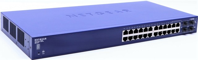 NetGear ProSafe (GS724TS) 24-Ports External Switch Managed stackable ...
