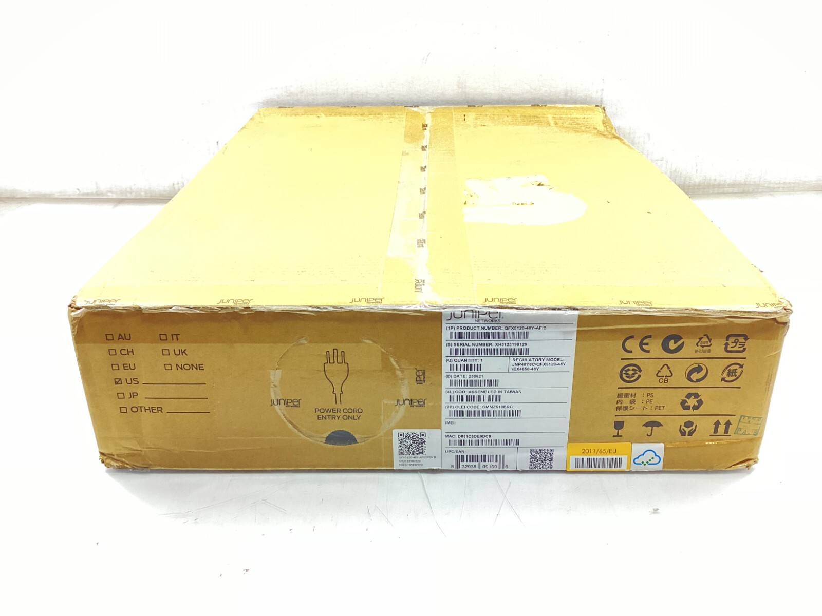 Juniper QFX512048YAFI2 Catalyst Switch for sale online | eBay