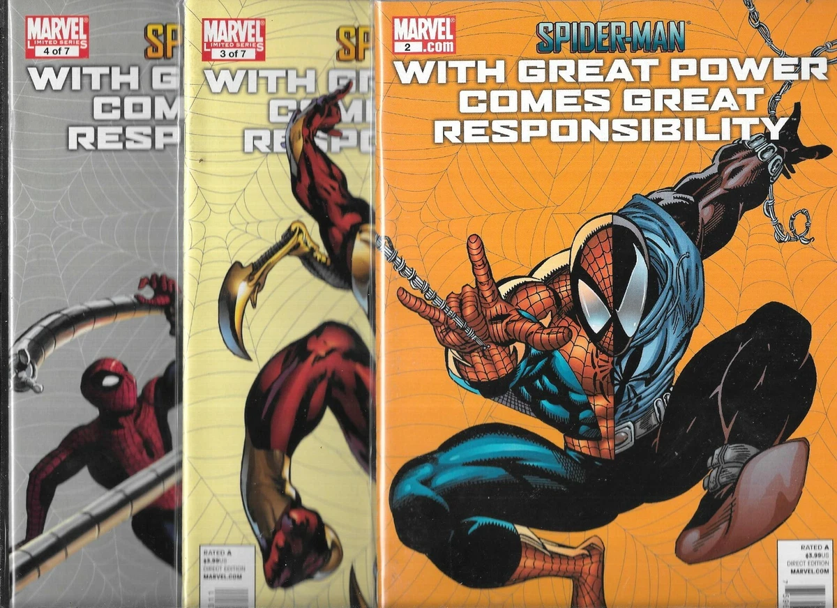 With Great Power Comes Great Responsibility Spiderman