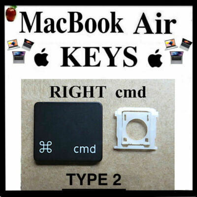 🍒 MacBook Air keys Models: A1466 cmd command key Right & Clip TYPE 2 ...