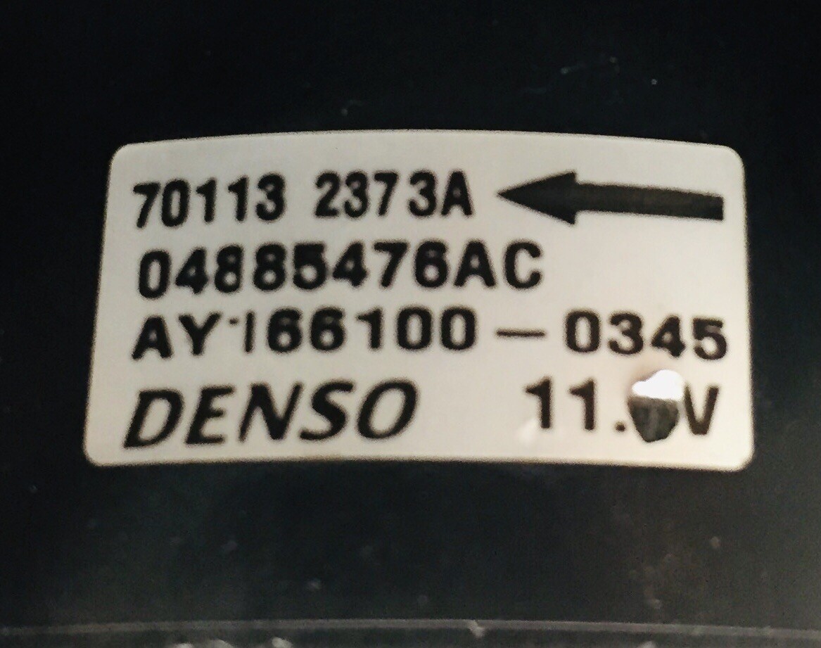 1998 Jeep Grand Cherokee Denso Heater/AC Blower Motor and Fan 70113 ...