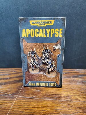 Warhammer 40,000 40K Apocalypse Movement Trays 40mm | eBay