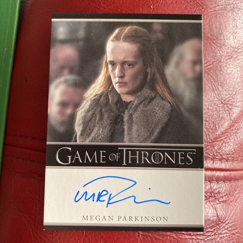 2018 Game of Thrones Autograph Megan Parkinson As Lady Alys Karstark ...