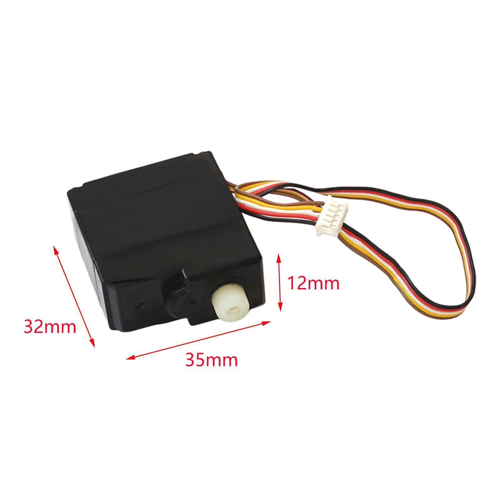 Servo de mécanisme de direction de voiture RC, 5 fils, bricolage 1/16 ...