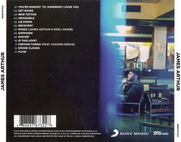 James+Arthur+by+James+Arthur+%28CD%2C+2013%29 for sale online | eBay