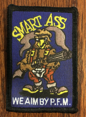 Aliens Smart Ass Nose Art Morale Patch Tactical Military USA Army Hook ...