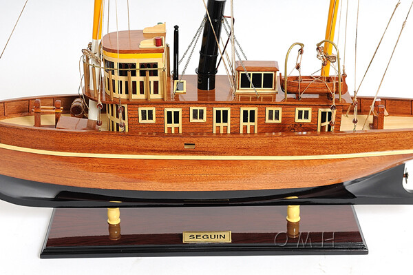 26 Inch Seguin Ship Wooden Boat Ship Model | eBay