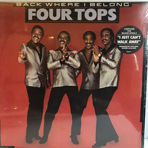 FOUR TOPS-MAGIC-BACK WHERE I BELONG-SEALED VINYL 1988 NEW! D1 | eBay