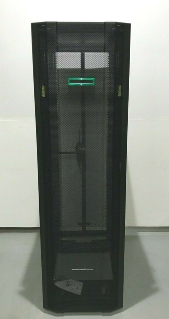 ⭐ HPE 600mm x 1075mm G2 Kitted Advanced Rack (42U) P9K07A ️️ NOB New HP ...